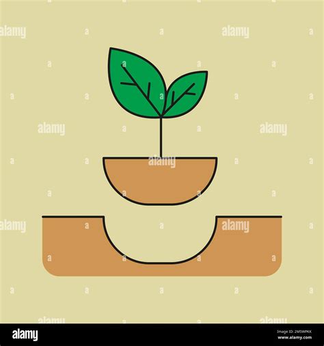 Planting A Tree Environment Icon Design Element Vector Stock Vector Image Art Alamy