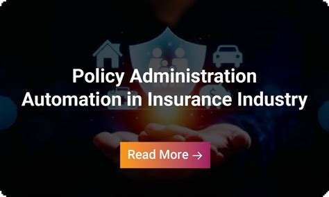 Infographic Policy Administration Automation In Insurance