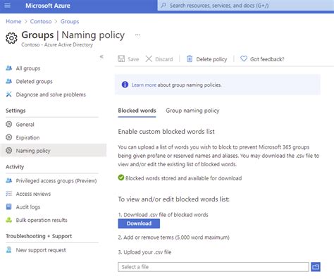 Group Naming Policy What Is It And How To Use It Provisionpoint 365