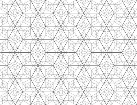 Seamless Geometric Pattern With Diamond Vector Illustration — Stock Vector © Vatruska 54484331