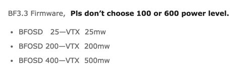 Matek Vtx Continuous Power Cycle With Nightly Build · Issue 4917 · Betaflightbetaflight · Github