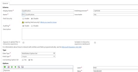 Dynamics 365 Crm Dynamics 365 Multiselect Option Set