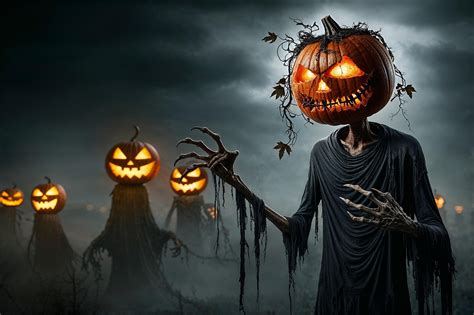 Download Ai Generated Pumpkin Spooky Royalty Free Stock Illustration Image Pixabay