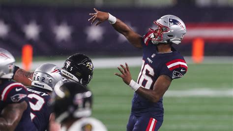 Meyers Passing Touchdown The Highlight Of Patriots Win Over Ravens