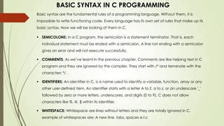 C Programming Language Tutorial For Beginers Pdf