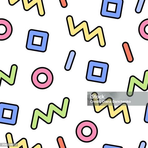 Cute Curves And Figures Stock Illustration Download Image Now 1960 1969 1970 1979 1990