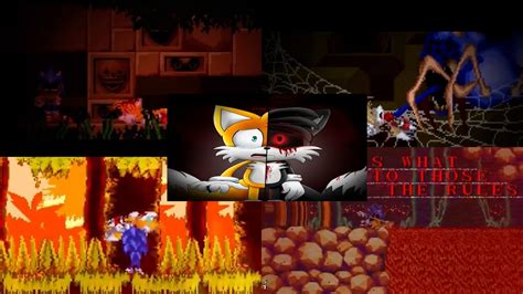 Sonic Exe One Last Round All Tails Deaths Youtube