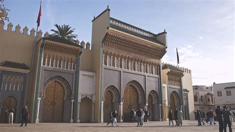 The Royal Palace Or Dar Al Makhzen Is The Palace Of The King Of Morocco