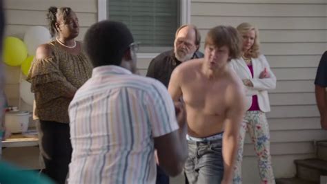 Auscaps Sam Straley Shirtless In Welcome To Flatch 2 04 Open House