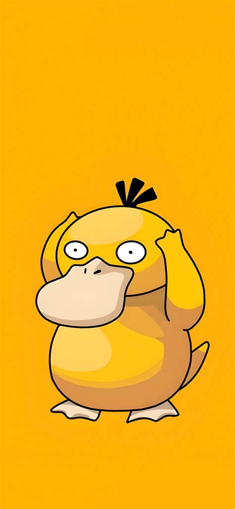 Pokémon Psyduck Yellow Wallpapers Anime Wallpapers Iphone