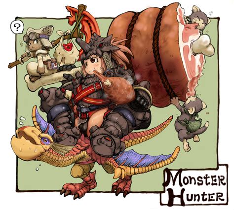 Ibukichi Felyne Gravios Melynx Yian Kut Ku Capcom Monster Hunter