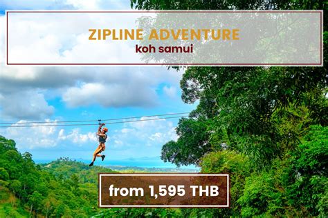 Jungle Zip Line Adventures In Koh Samui Net Tours Asia 1 Tour Provider In Thailand
