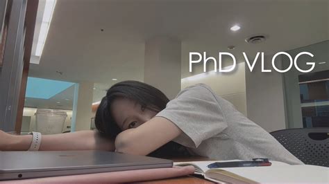 미국 박사과정 브이로그 🇺🇸ㅣ지금 지쳤나요 아니오네 Youtube