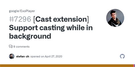 Cast Extension Support Casting While In Background Issue