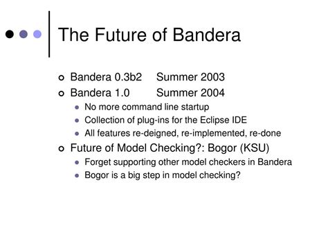 Ppt Bandera Extracting Finite State Models From Java Source Code Powerpoint Presentation Id