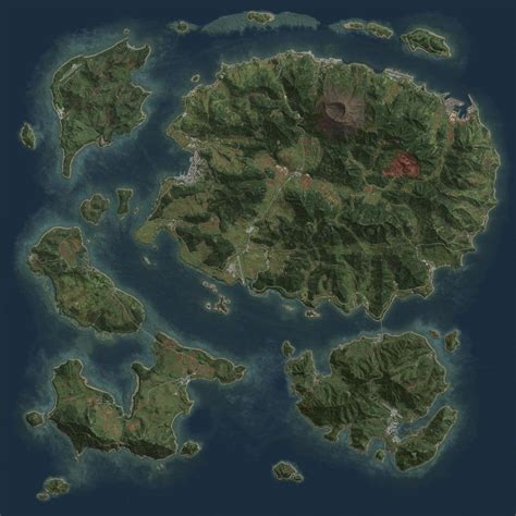 Dayz Standalone Deer Isle Map A Detailed Interactive Map For The Latest