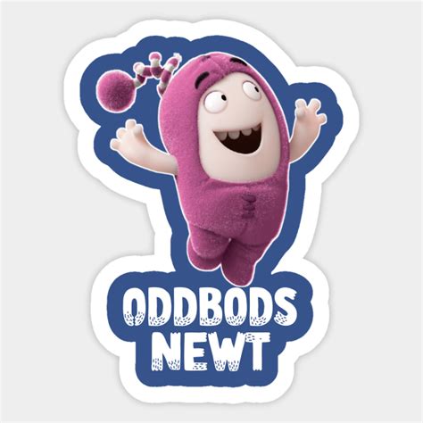 Oddbods Characters Sticker Pack