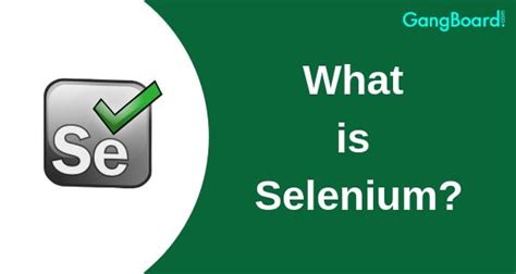 What Is Selenium Selenium Is A Free Open Source By Jothikumaraaron Medium