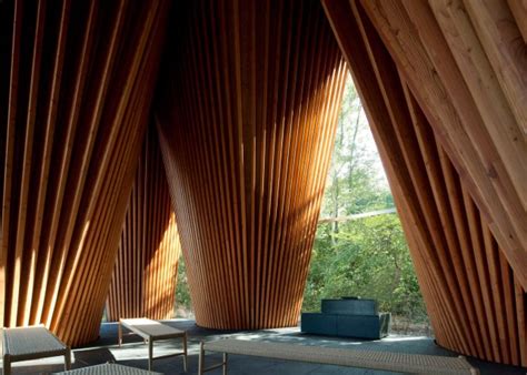 Sayama Forest Chapel Is Covered With Hand Bent Aluminium Shingles