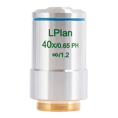 Accu Scope® 40x Lwd Plan Phase Contrast Objective For Exi 310 Ph Inverted Trinocular Microscope