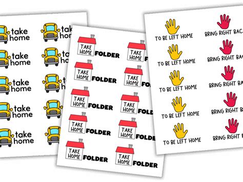 Free Printable Homework Folder Labels Free Printable Worksheets