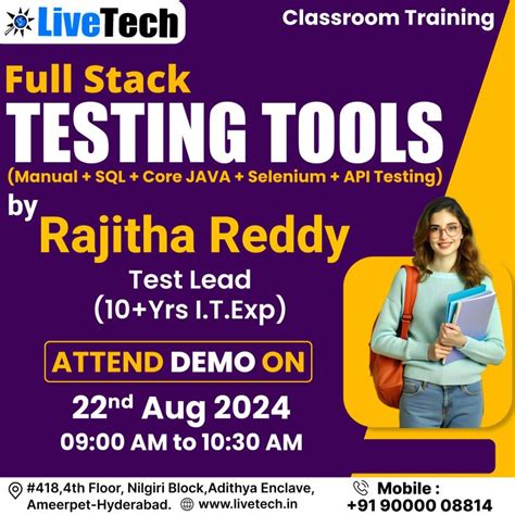 Livetech Qa On Linkedin Fullstacktesting Softwaretesting
