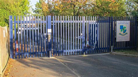 School Gates Manual Electric And Automated Entrance Gates For Schools