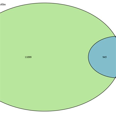 Venn Diagram Showing Prokaryotic Otus Overlap For Pooled Biofilm Download Scientific Diagram