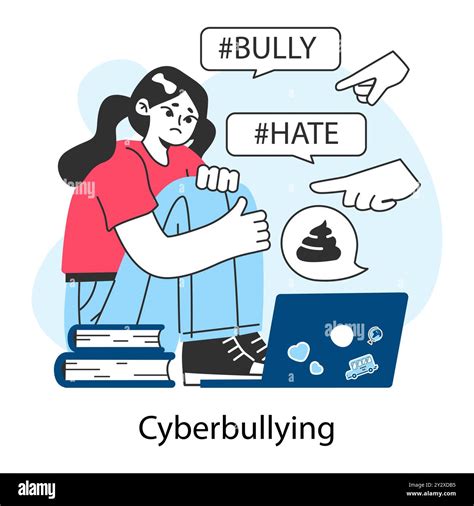 School Bullying Upset Victim Being Bullied And Shamed By Others On The
