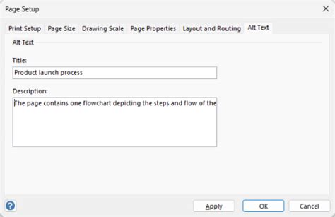 Make Your Visio Diagram Accessible To People With Disabilities Microsoft Support