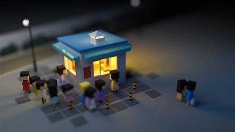 Blender场景练习 Blender技术分享