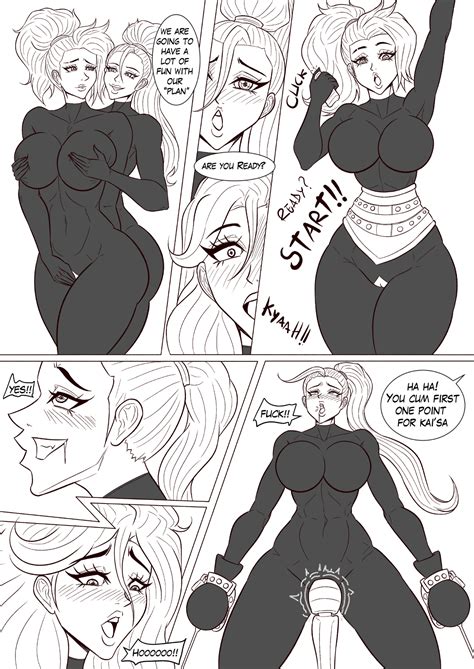 Kda Latex Comic Lineart Ver Page 7 By Nira Moli Hentai Foundry