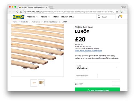 Ikea `lurÖy` Bed Slats `€25` 🙄 · Issue 4 · Dwylbunk Bed · Github