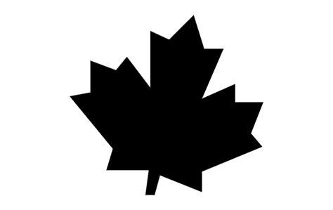 Maple Leaf Silhouette