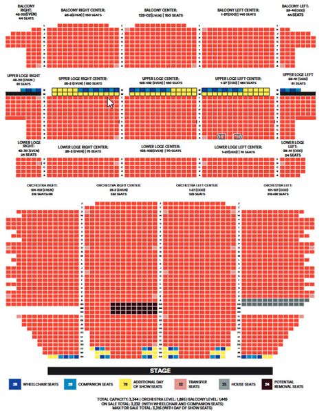 Seating Chart United Palace Theater New York Pe