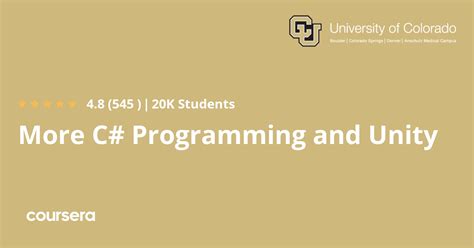 More C Programming And Unity Coursya