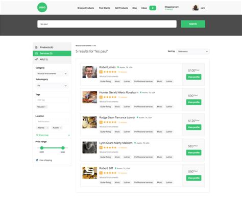 Marketplace Software Platform Features For A Service Marketplace Site