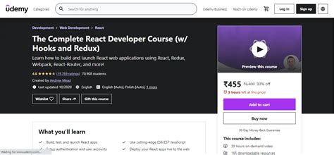 Best React Redux Courses
