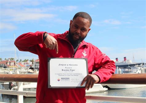 Meet The Clean And Safe Team Employees Of The Quarter Brandon Kiper And