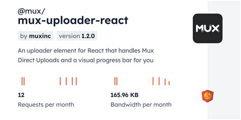 Muxmux Uploader React Cdn By Jsdelivr A Cdn For Npm And Github