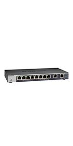 Amazon Com Netgear Port G G Gigabit Ethernet Unmanaged Switch Gs X With X G Sfp