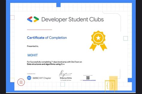 Datastructure Algorithms Certification Codingskills Devtown Shaurya Mohit Barole