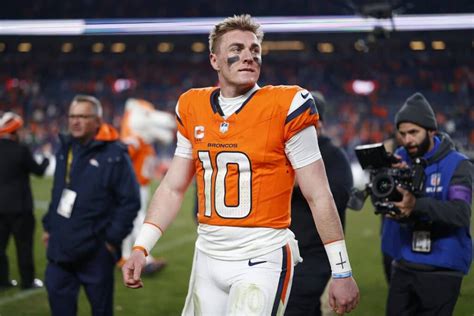 Broncos Qb Bo Nix Out For Season After Breaking Ankle Bone Vs Bills