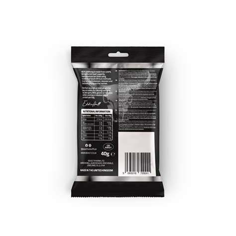 Beast Biltong 24g Protein Per Bag 100 Grass Fed Beef Beast™