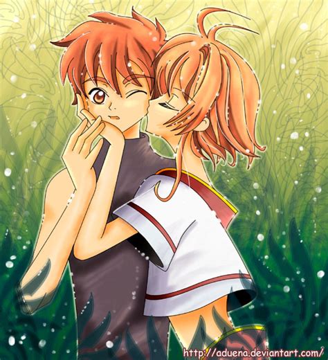 Kiss Syaoransakura By Aduena On Deviantart