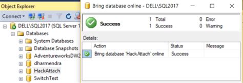 How To Perform Database Hack Attach Sqlservercentral