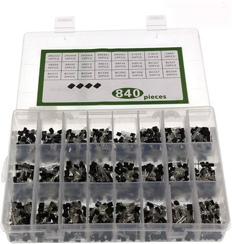 Transistor Assortment Kit 840pcs Hills Electronics Company
