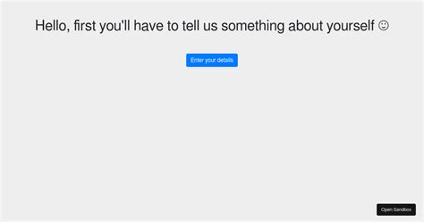 Quiz System App Codesandbox