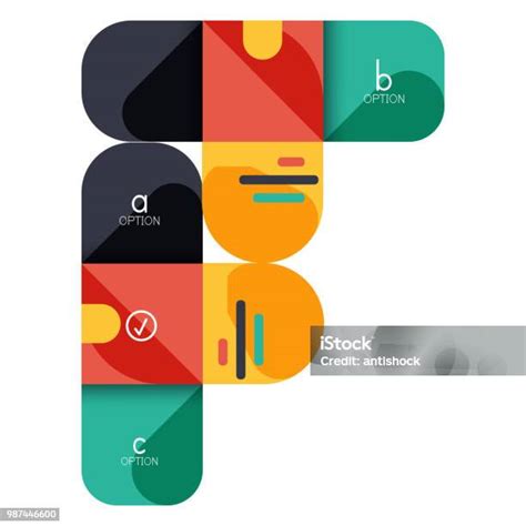 인포 그래픽 옵션 및 단계적으로 둥근된 사각형 차트 그래프 옵션 부품 프로세스 다이어그램의 요소 0명에 대한 스톡 벡터 아트 및 기타 이미지 Istock