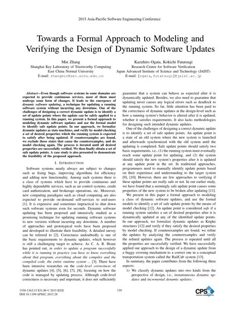 Pdf Towards A Formal Approach To Modeling And Verifying The Design Of